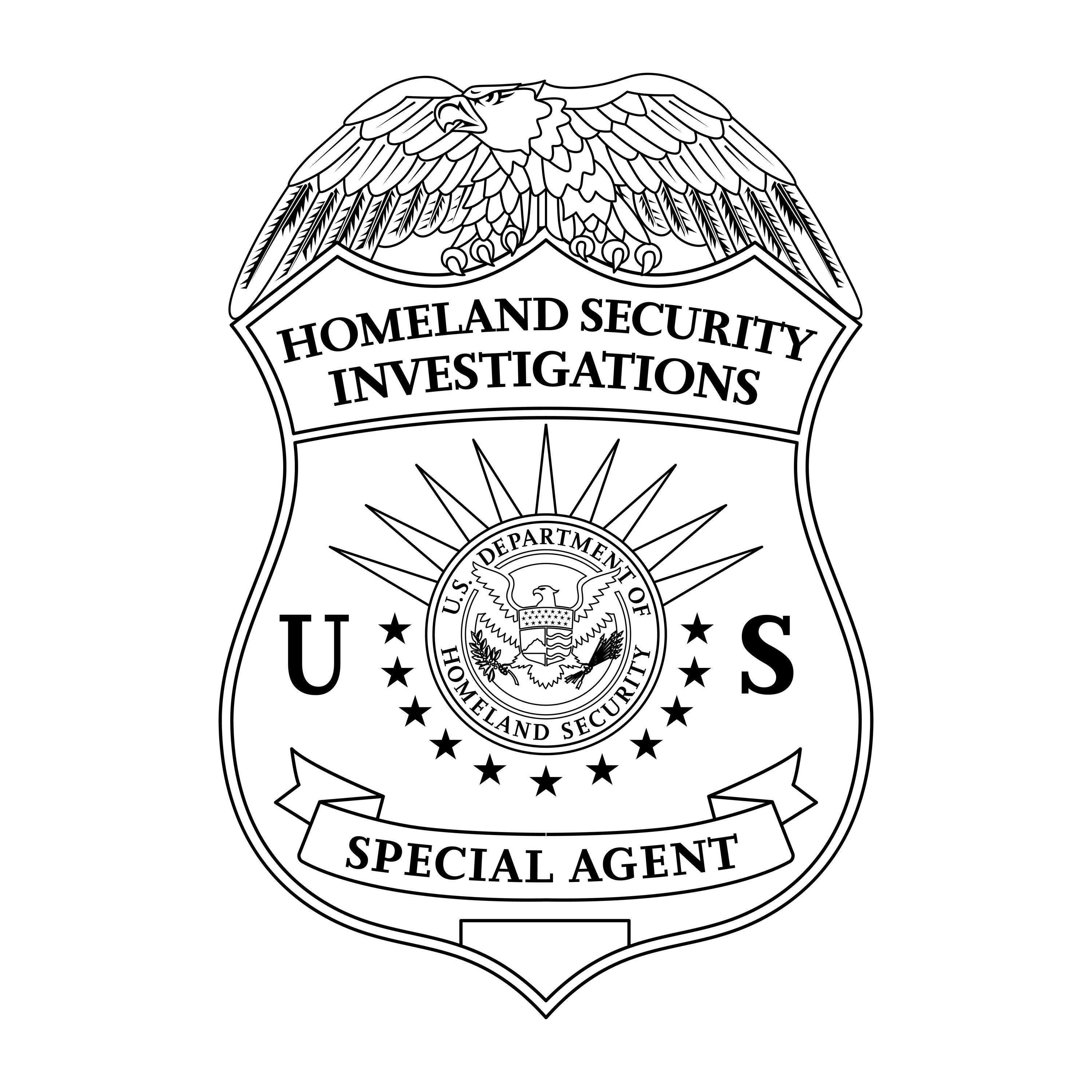 Homeland Security Badge - Etsy