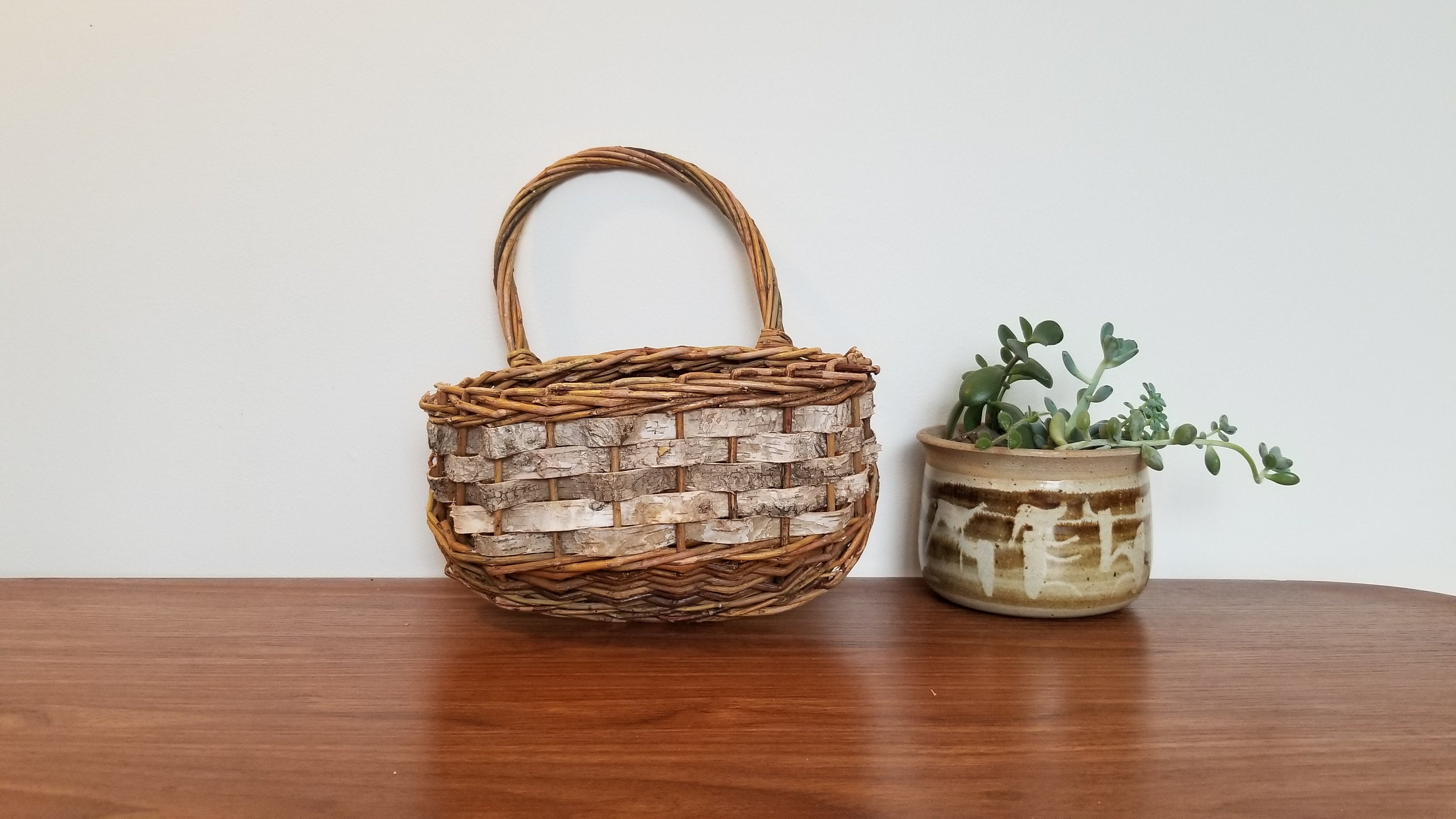 Woven Grapevine Basket at Shawana Salvatore blog