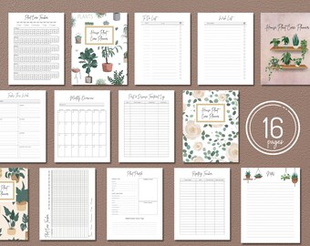 Printable Plant Journal | Etsy