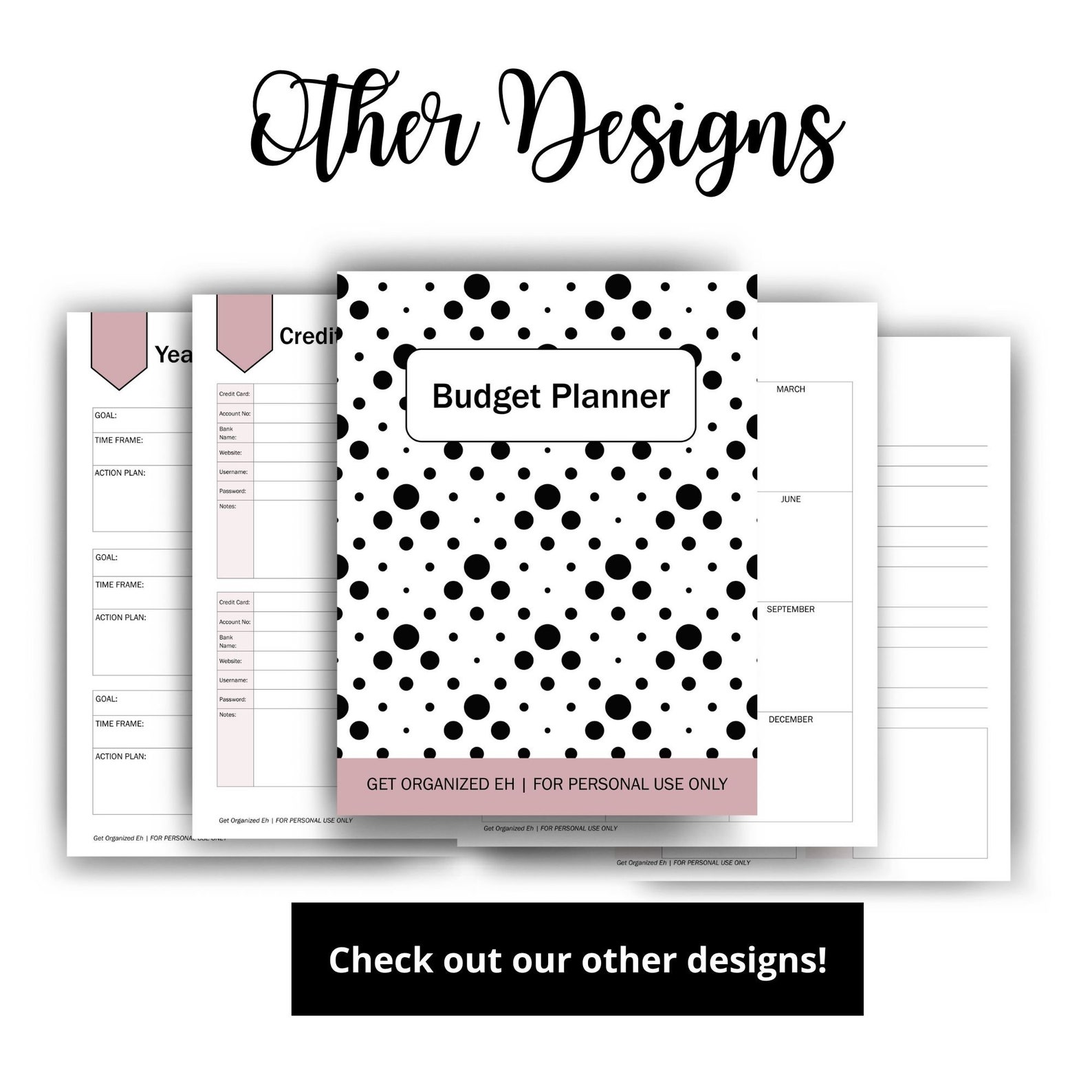 12-Month Budget planner Budget printable Budget Template | Etsy