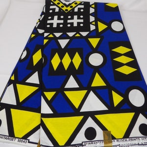 African Print Fabric Kitenge Ankara by the Yard - Etsy