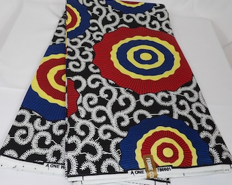 African Print Fabric Kitenge Ankara by the Yard | Etsy