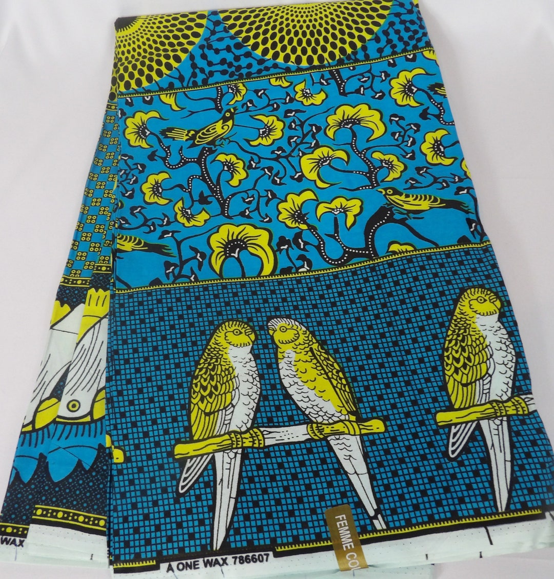 African Print Fabric Kitenge, Ankara by the Yard - Etsy