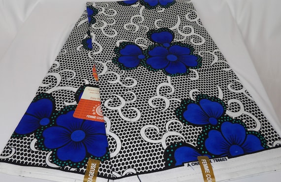 African Print Fabric Kitenge Ankara by the Yard | Etsy