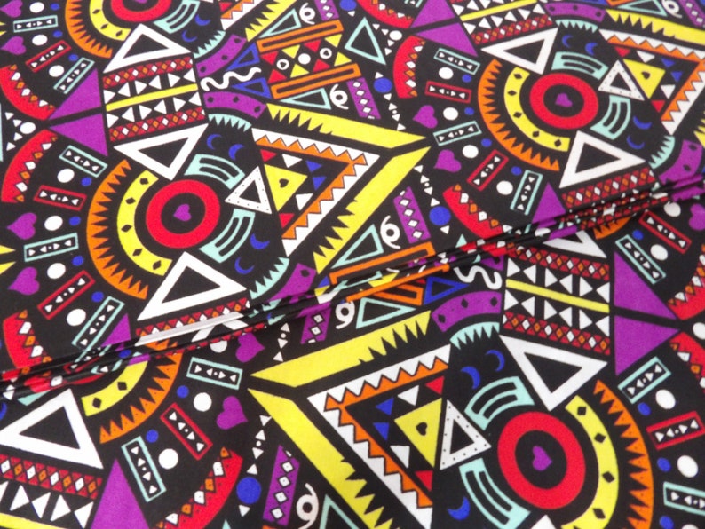 African Print Tribal Fabric Kitenge Ankara by the Yard | Etsy