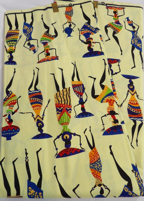 African Print Fabric Kitenge Ankara by the Yard HITARGET - Etsy