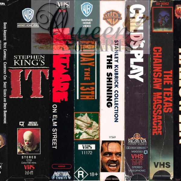 Horror Vhs Png - Etsy