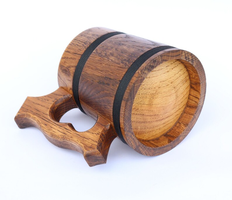 Handmade Wood Mug Wooden Beer Mug Beer Mug Tankard Wood - Etsy