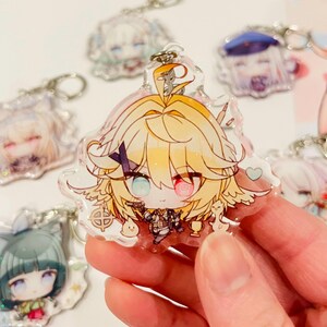 Vtuber Acrylic Keychains - Etsy