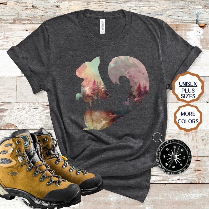 Squirrel Shirt Squirrel Gift Squirrel Lover Gift Squirrel - Etsy