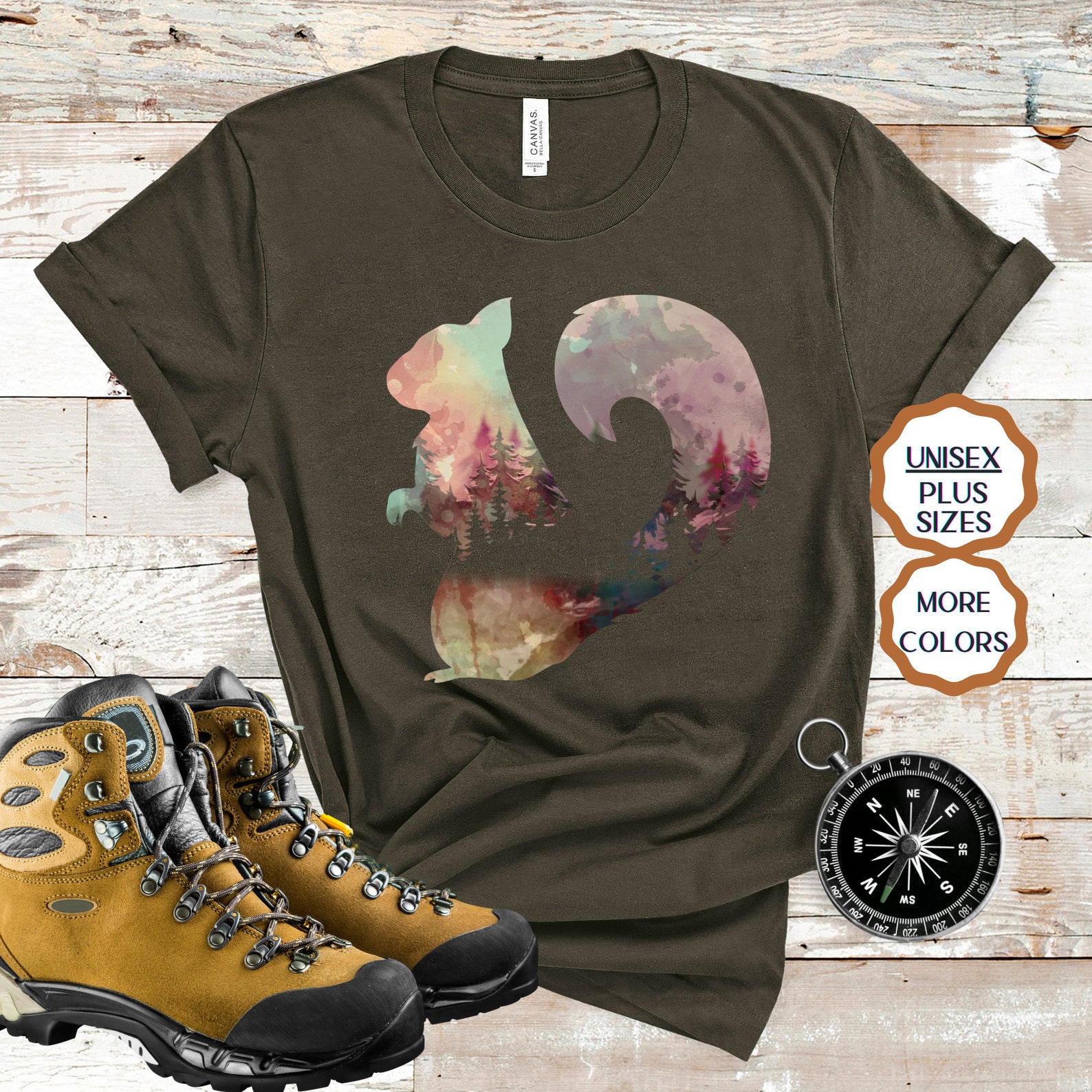 Squirrel Shirt, Squirrel Gift, Squirrel Lover Gift, Squirrel Tshirt ...