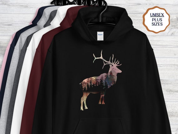 Elk Gifts for Men Mountain and Deer T Shirt for Elk Hunters | Etsy