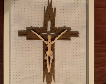 Clothespin Cross | Etsy