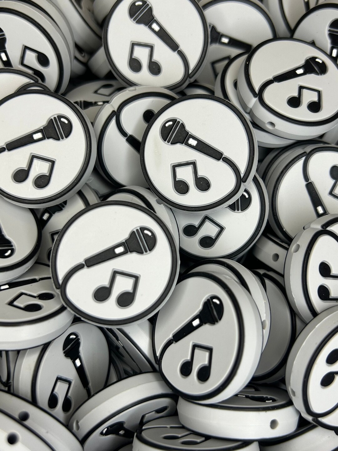 EXCLUSIVE Karaoke Microphone Silicone Focal Bead - Etsy