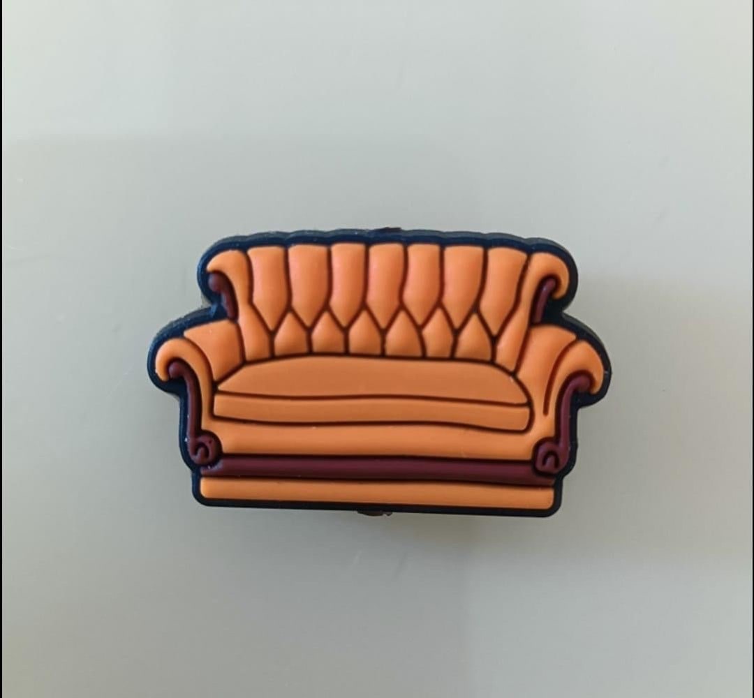 EXCLUSIVE COLLAB Orange Couch Silicone Focal Bead - Etsy
