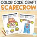 Fall and Autumn Scarecrow - Addition and Subtraction Math Craft - Etsy