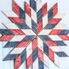 Wooden Barn Star Pattern, Wood Quilt Star, Mosaic Wood Wall Art ...