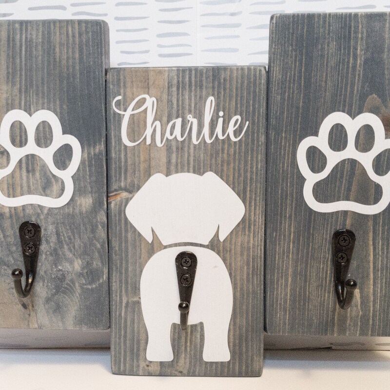 Dog Sign With Hooks - Etsy