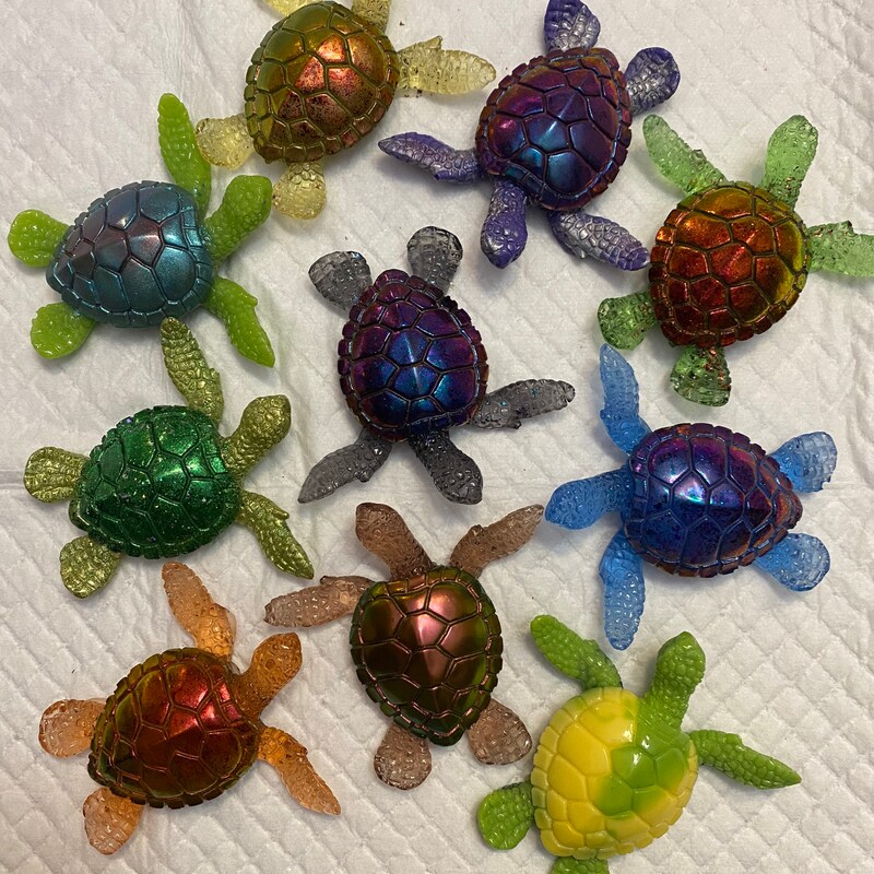 Turtle Resin - Etsy