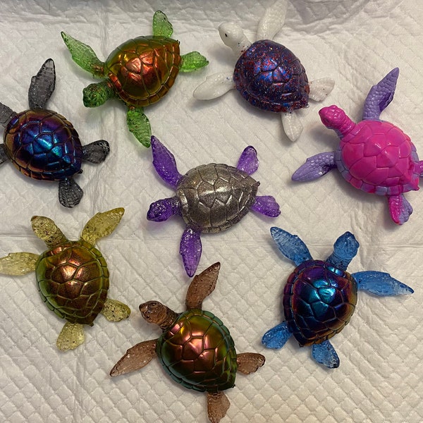 Turtle Resin - Etsy