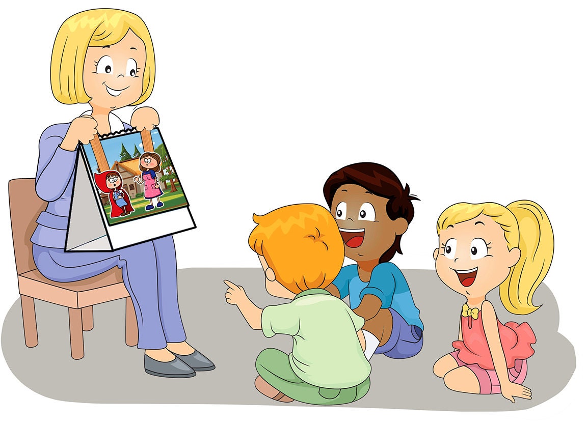 Puppet Show, Story Time, Miniature Puppet Theater, Little Red Riding ...