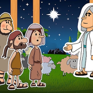 Nativity Instant Puppet Show, Bible Story, Christmas Story, Birth of ...