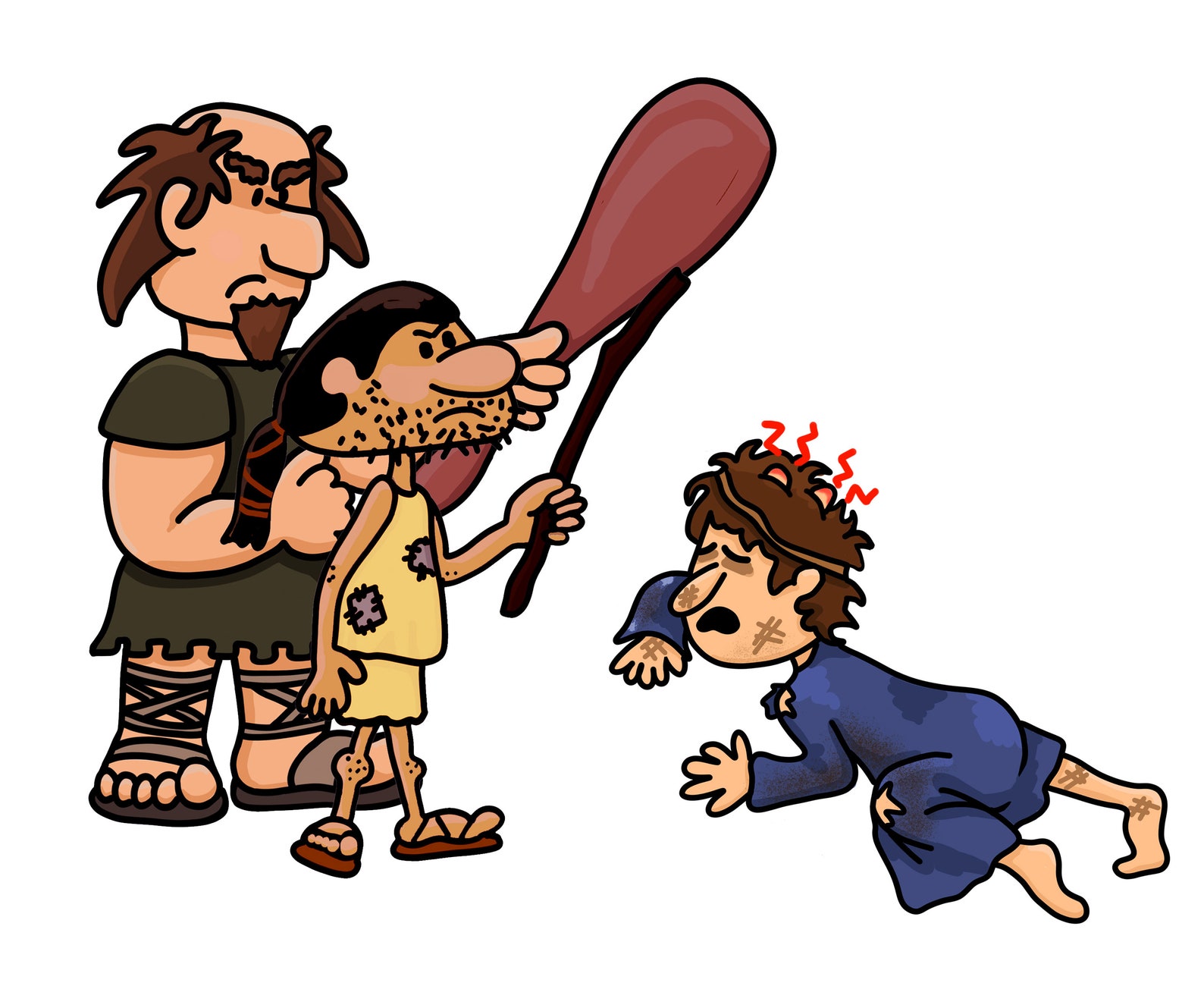 Printable Good Samaritan Instant Puppet Show Bible Story Parable Stick ...