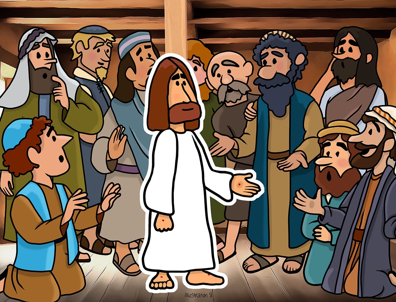 Printable Easter Story Instant Puppet Show Sunday School Teaching Aid ...