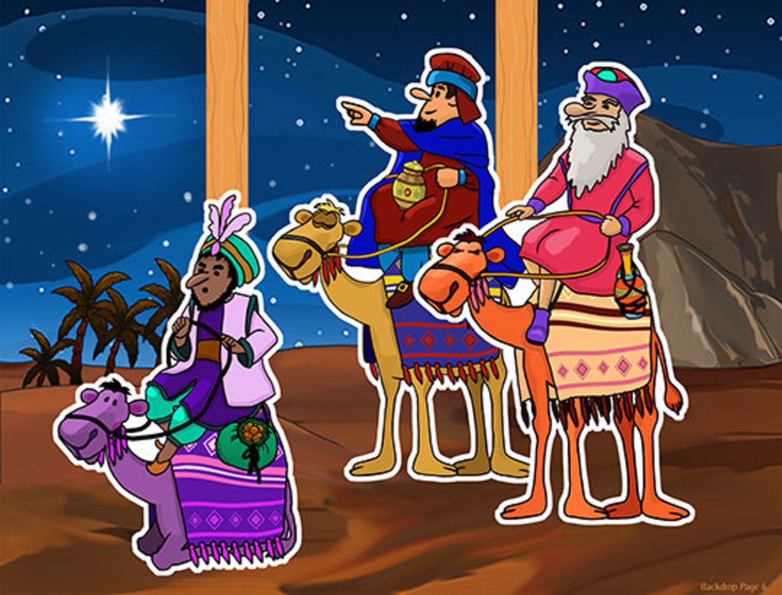 Nativity Instant Puppet Show, Bible Story, Christmas Story, Birth of ...