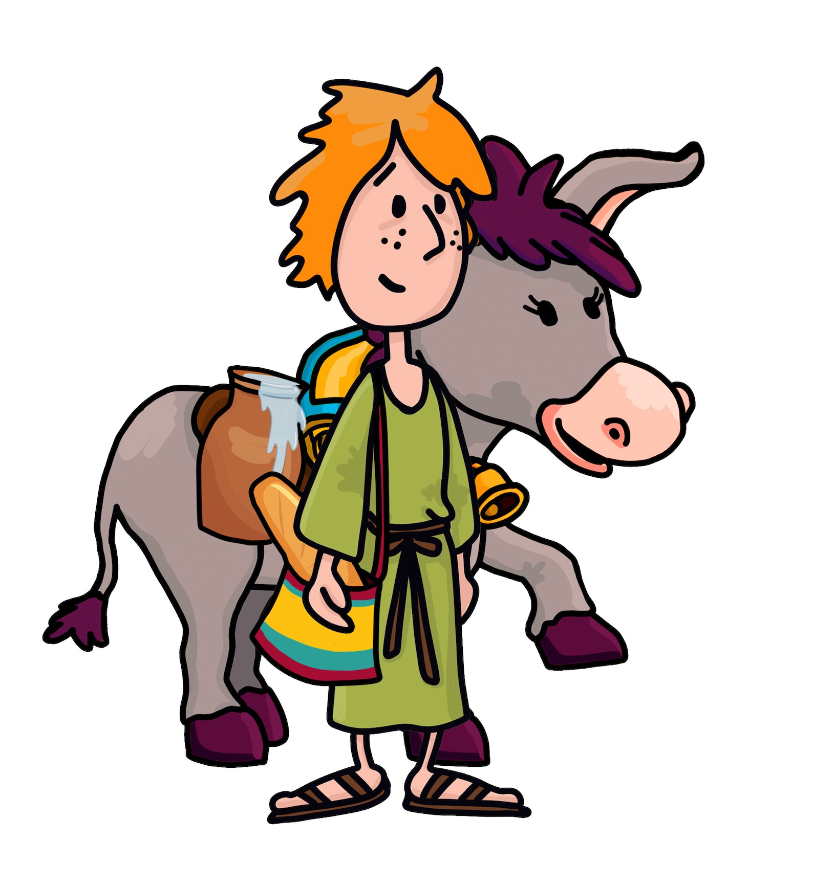 Printable Good Samaritan Instant Puppet Show Bible Story Parable Stick ...