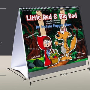 Puppet Show, Story Time, Miniature Puppet Theater, Little Red Riding ...