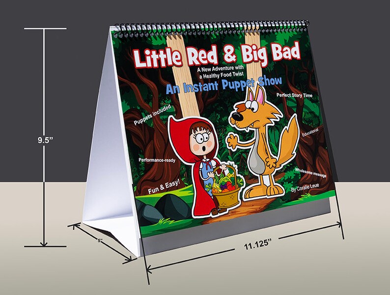 Puppet Show, Story Time, Miniature Puppet Theater, Little Red Riding ...