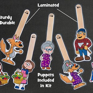 Puppet Show, Story Time, Miniature Puppet Theater, Little Red Riding ...