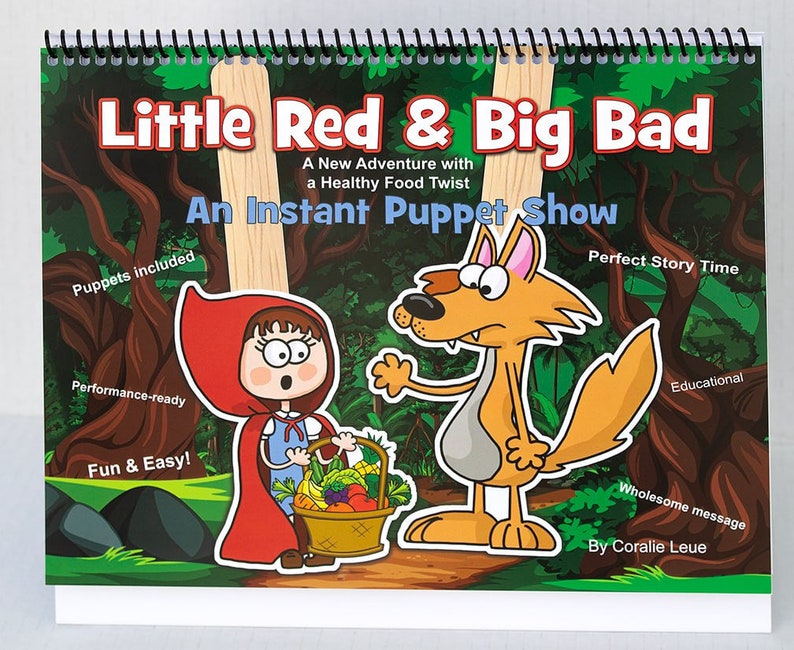 Puppet Show, Story Time, Miniature Puppet Theater, Little Red Riding ...