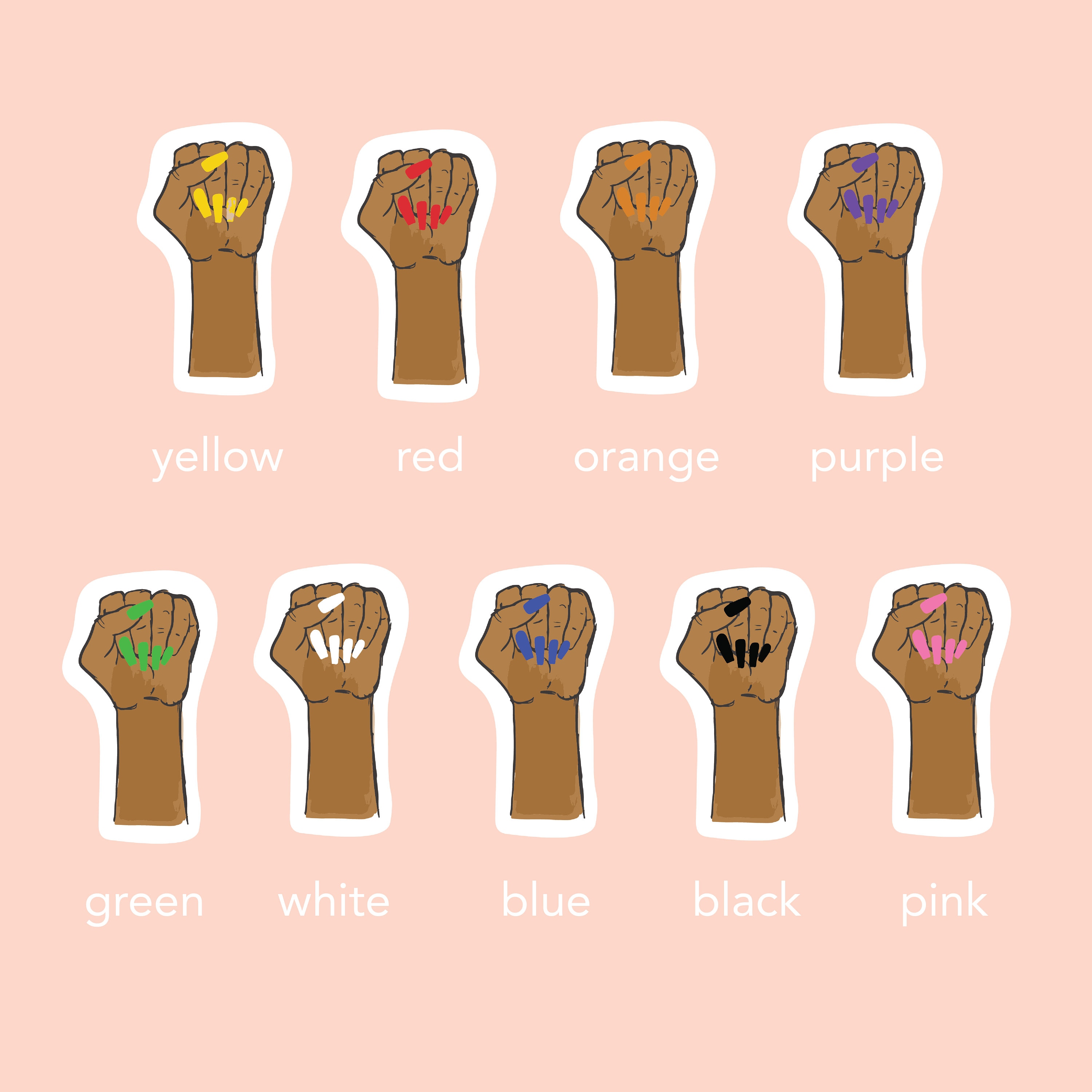 Black Lives Matter Sticker Pack - Etsy