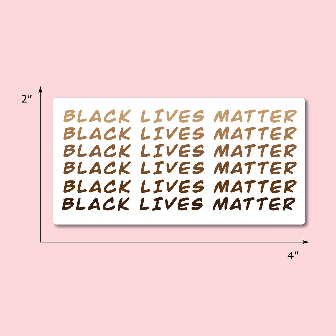 Black Lives Matter Sticker Pack - Etsy