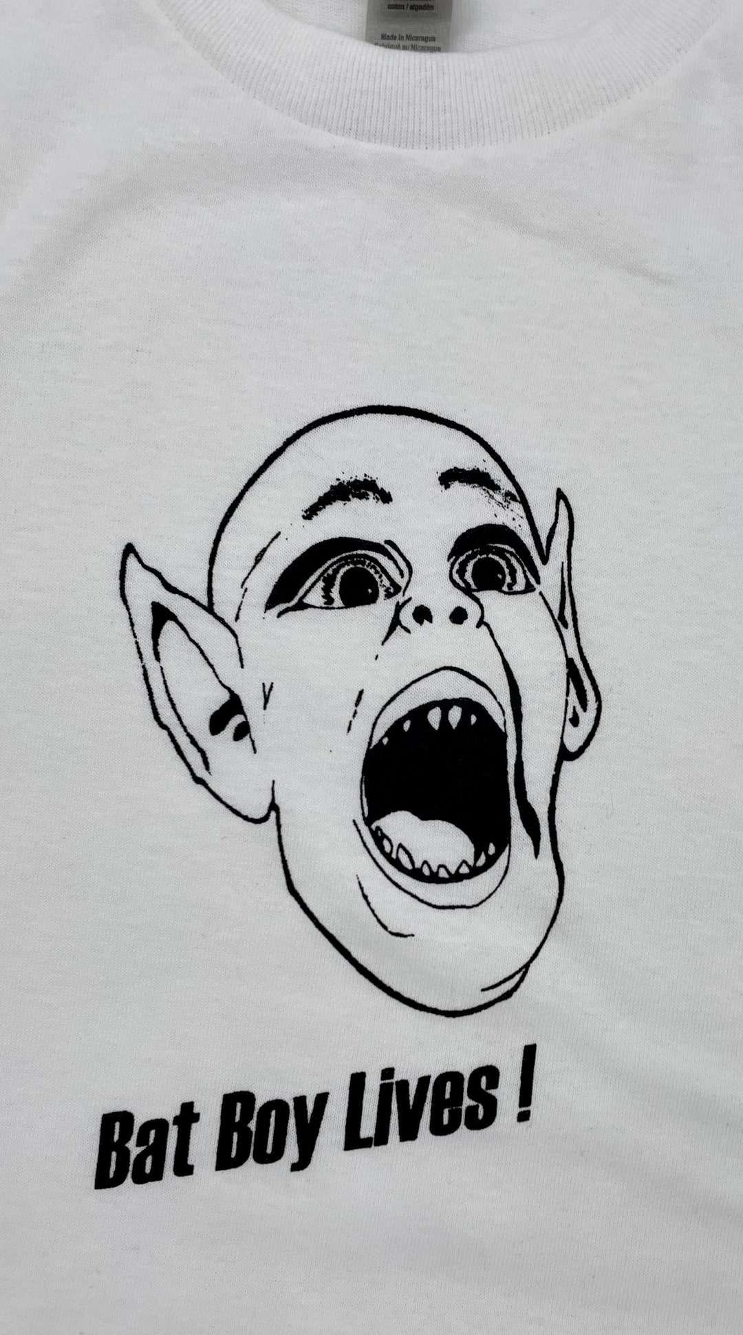 Bat Boy Lives T-shirt in White - Etsy