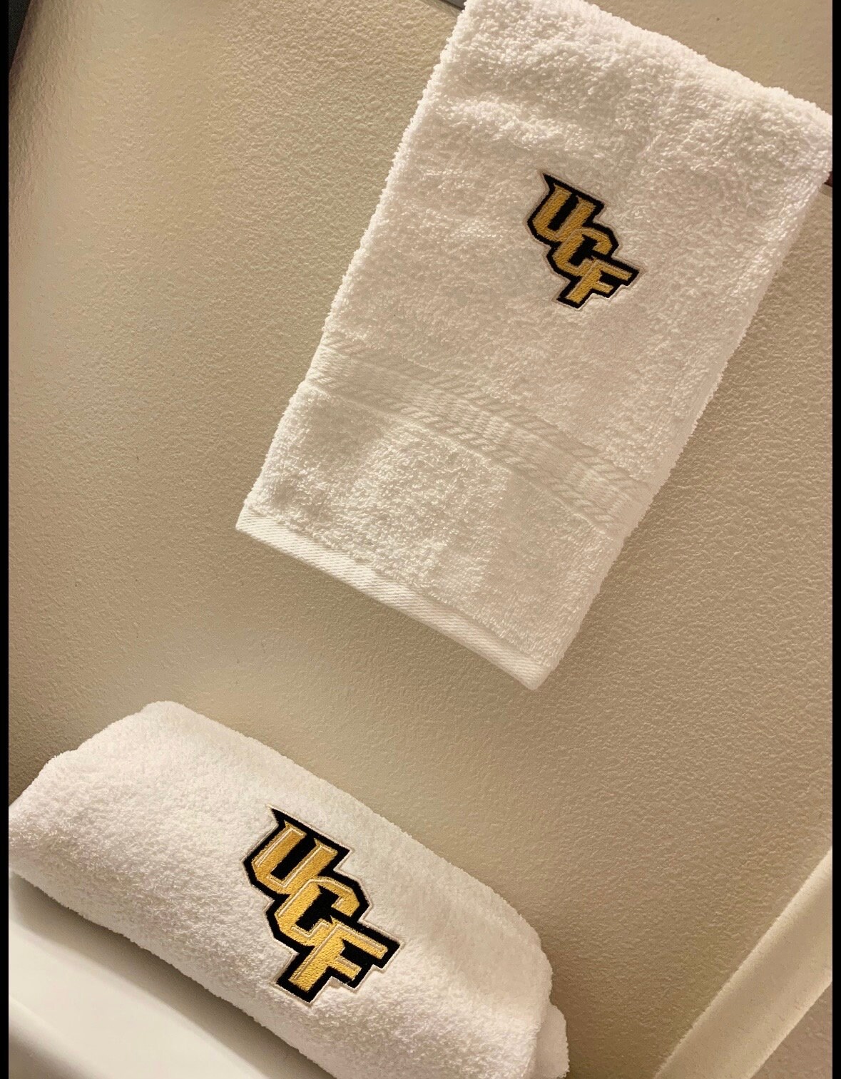 UCF Embroidered Bath Towel and Hand Towel - Etsy
