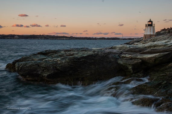 Sunset Lighthouse Desktop Background Wallpaper - Etsy