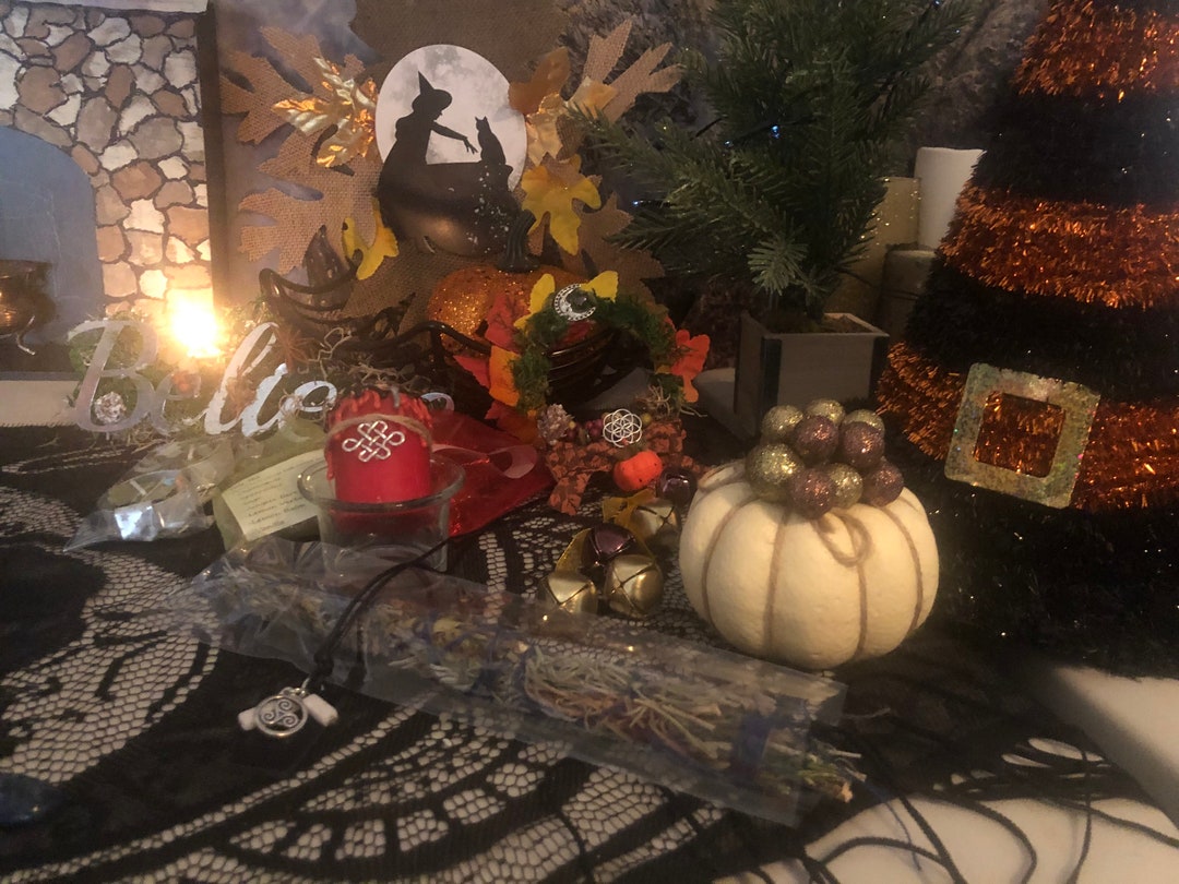 Samhain Sauin Calan Gaeaf Kalan Gwav Halloween Mystery Box Wheel of the ...