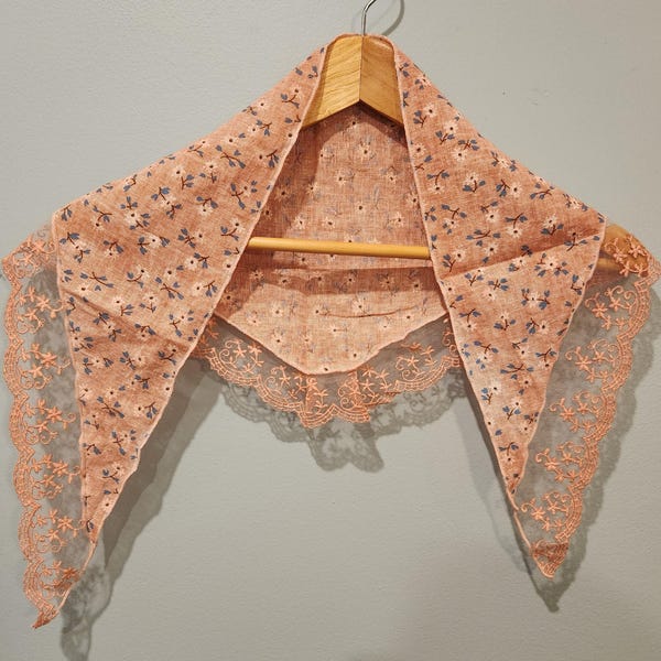 Triangle Head Scarf - Etsy UK