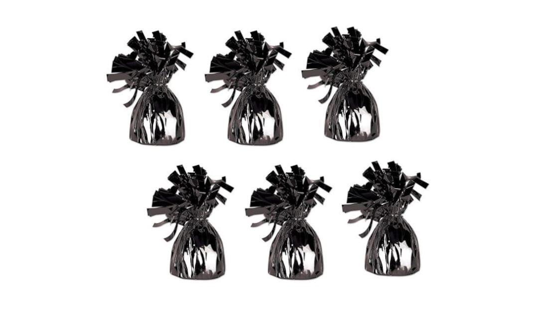6 Oz Balloon Weights, Party Decorations, Balloon Holders - QTY 6 per ...
