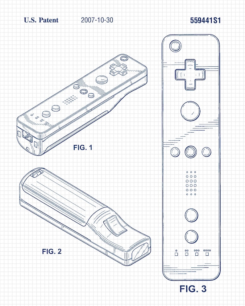 Vintage Video Games Patent Prints 6 Unframed Photos Wall Art - Etsy