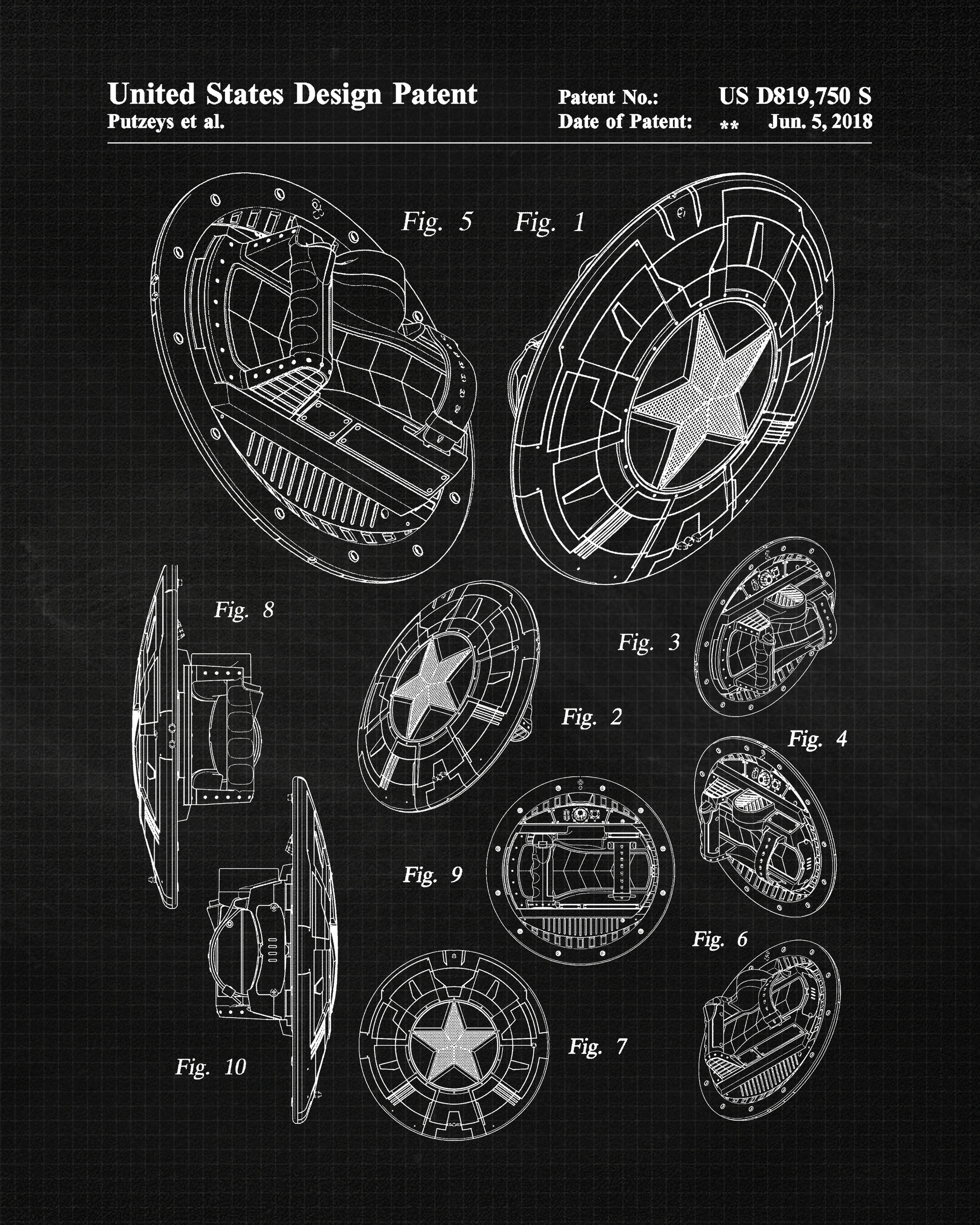 Shield Helicarrier Blueprint