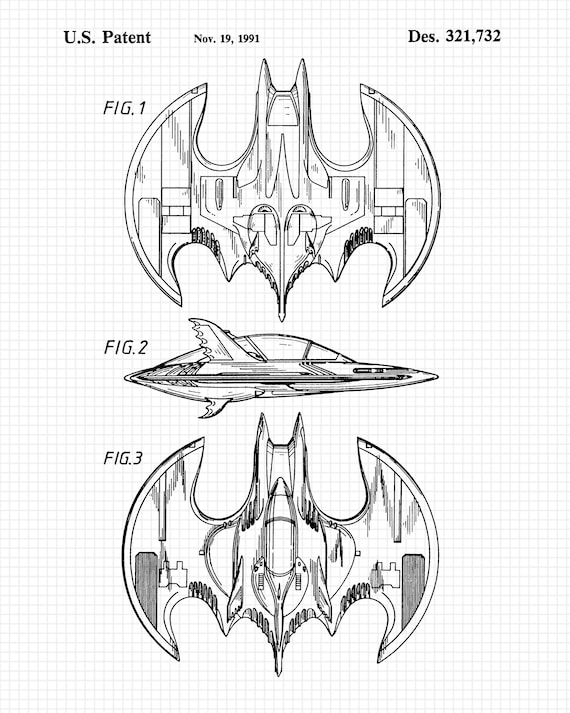 Batwing Coloring Pages