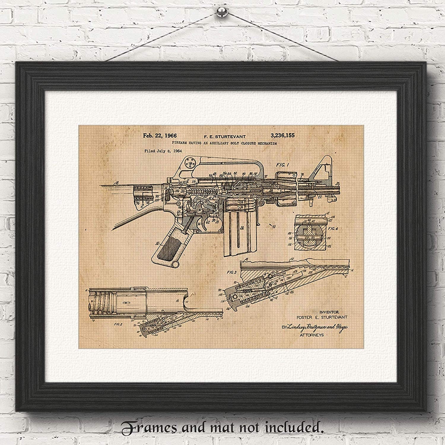 M16 Full Auto Blueprint