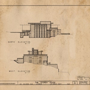 Vintage Storer House Prints, 4 Unframed Photos, Wall Art Gift for Home ...