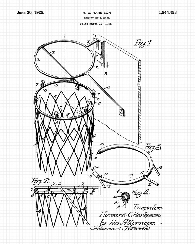 Vintage B-ball Hoops Prints 3 Unframed Photos Wall Art Decor - Etsy
