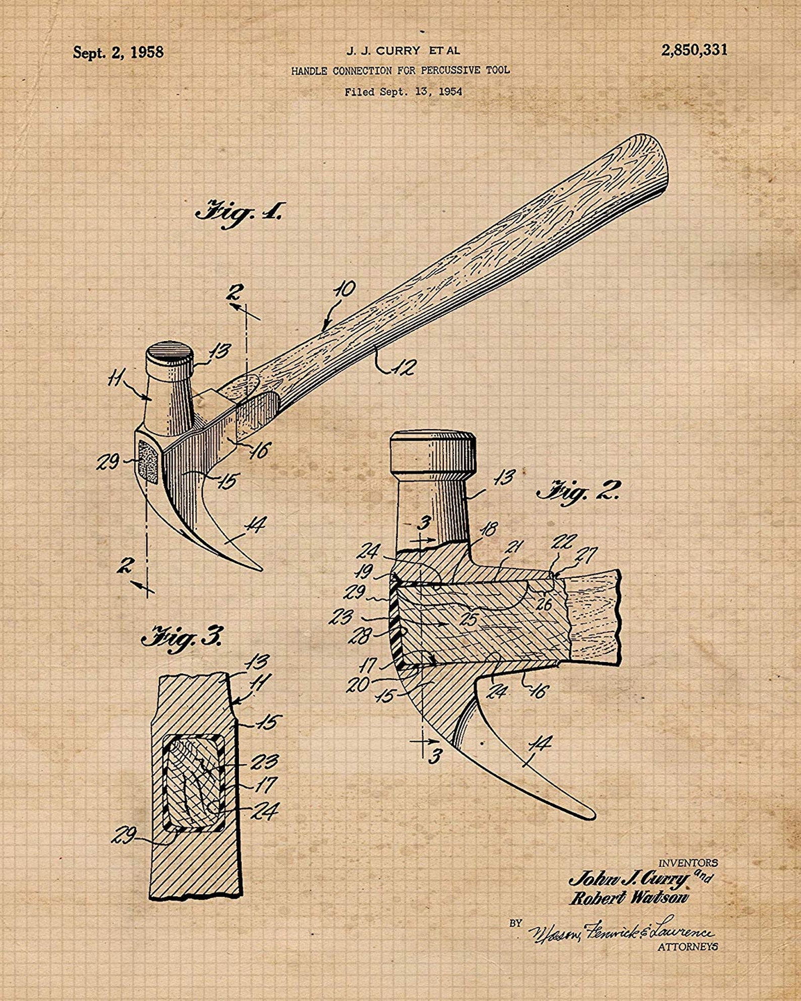 Vintage Woodworking Tools Patent Prints 4 Unframed Photos - Etsy