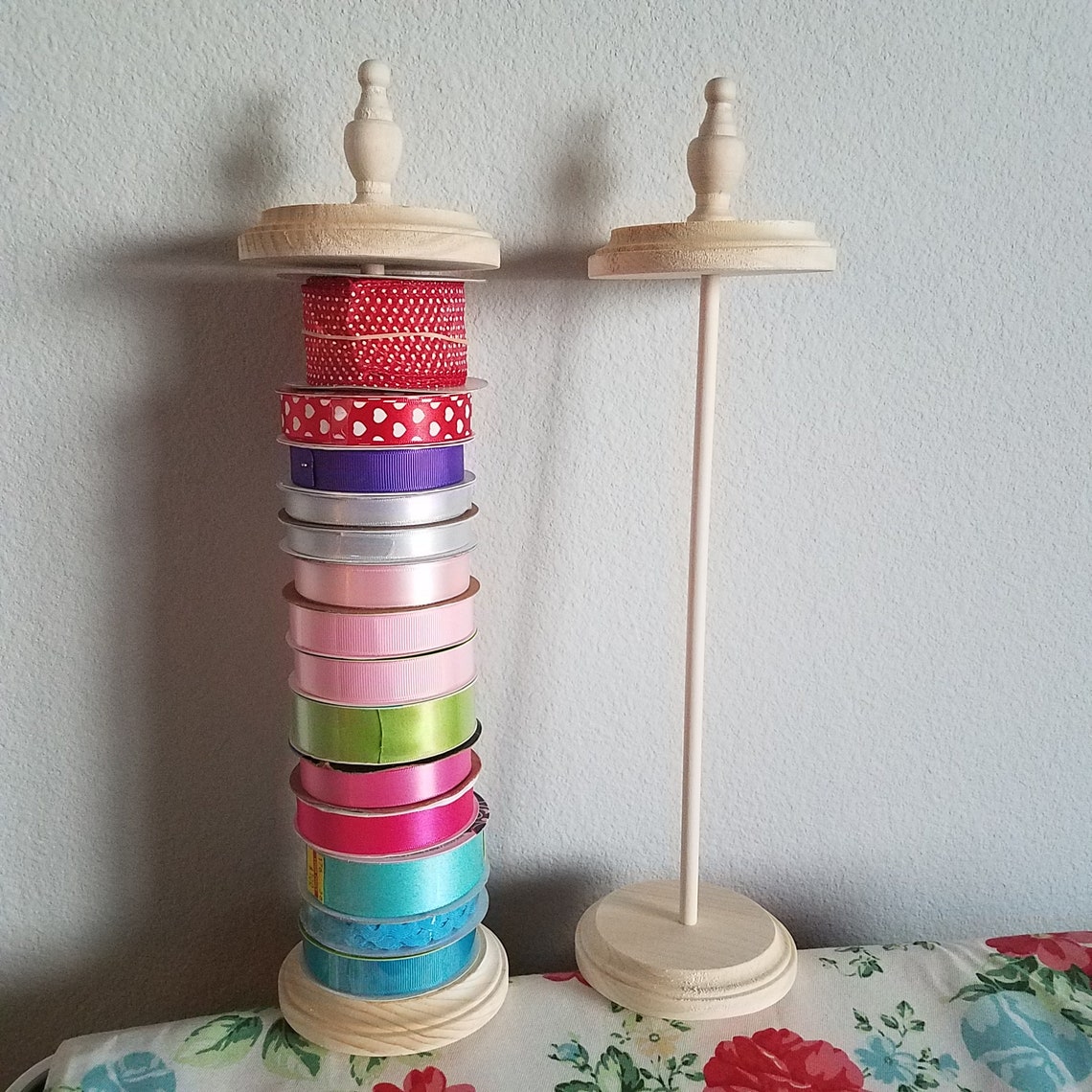 Tall Ribbon Holder Floor Length Display Stand Upright Great - Etsy
